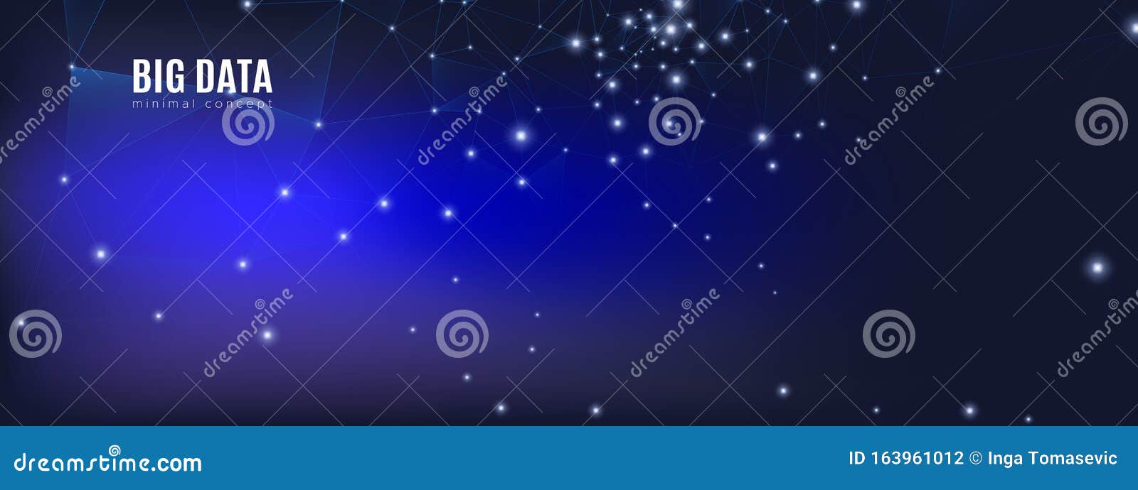 Futuristic Technology Texture. Big Data Center Stock Vector ...