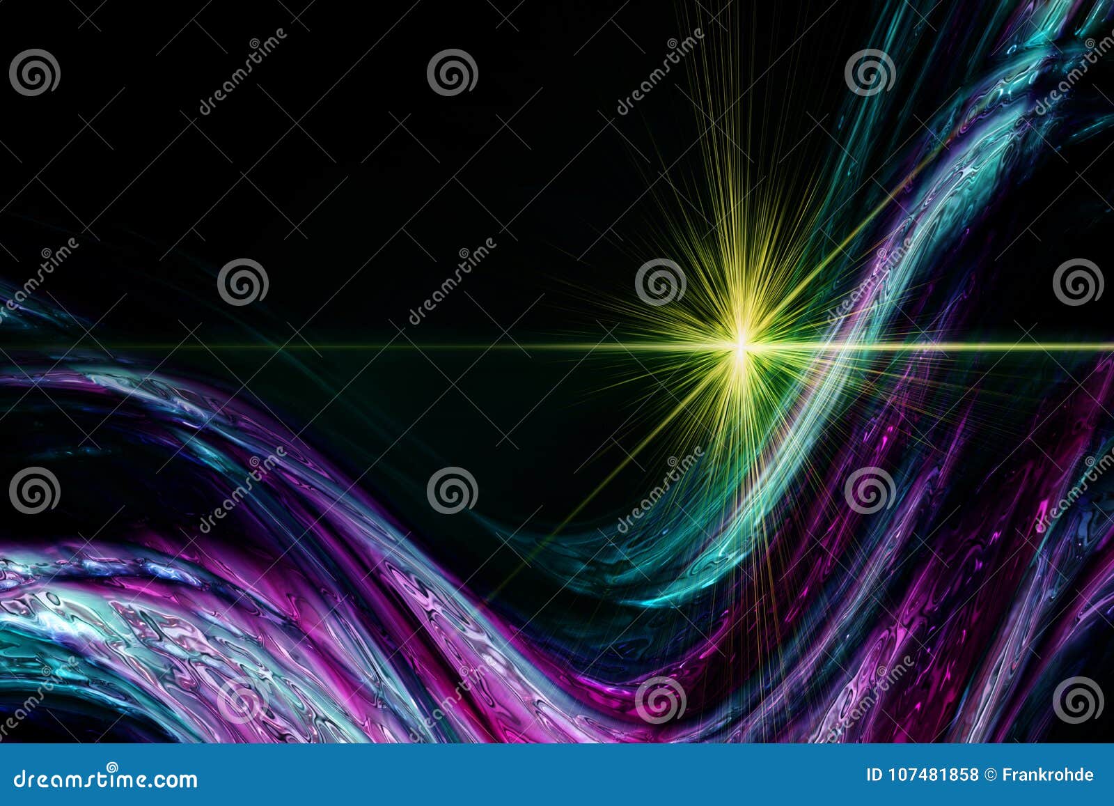 Futuristic Technology Wave Background Design Stock Illustration ...