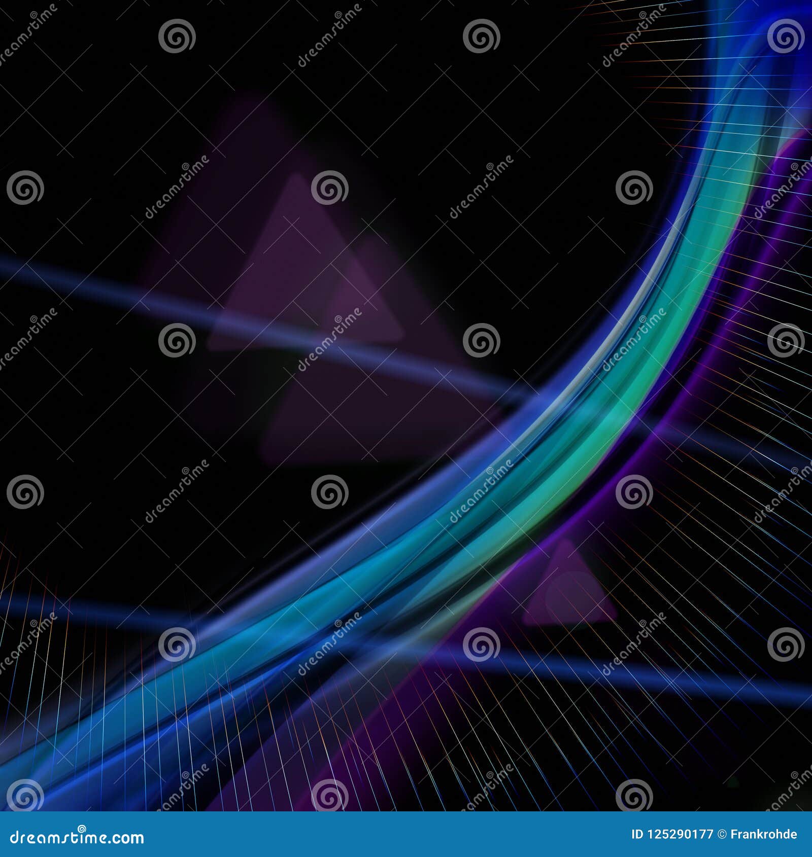 Futuristic Technology Wave Background Design Stock Illustration ...