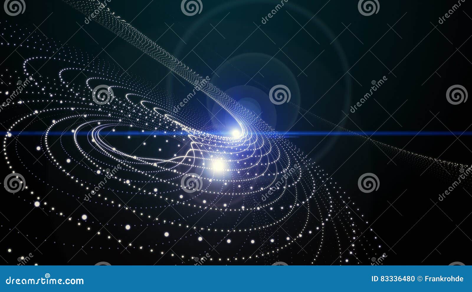 Futuristic Technology Wave Background Design Stock Illustration ...