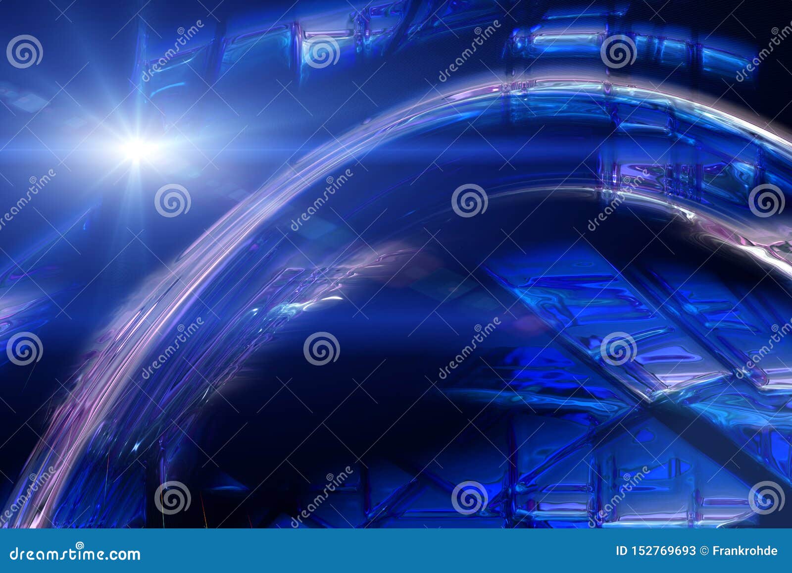 Futuristic Technology Wave Design with Lights Stock Illustration ...