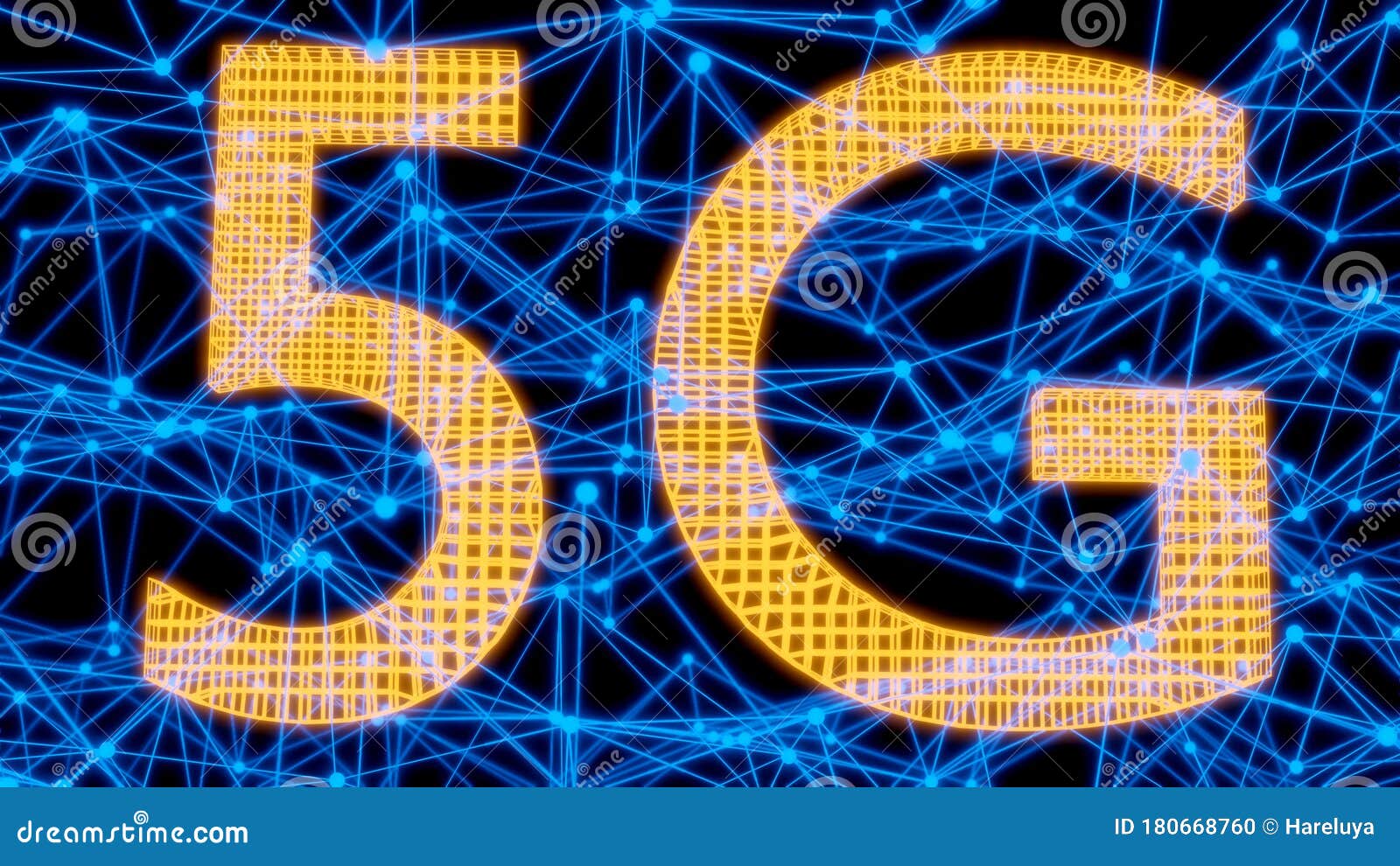 Futuristic Technology Wireframe Mesh Polygonal Element in the Stock ...