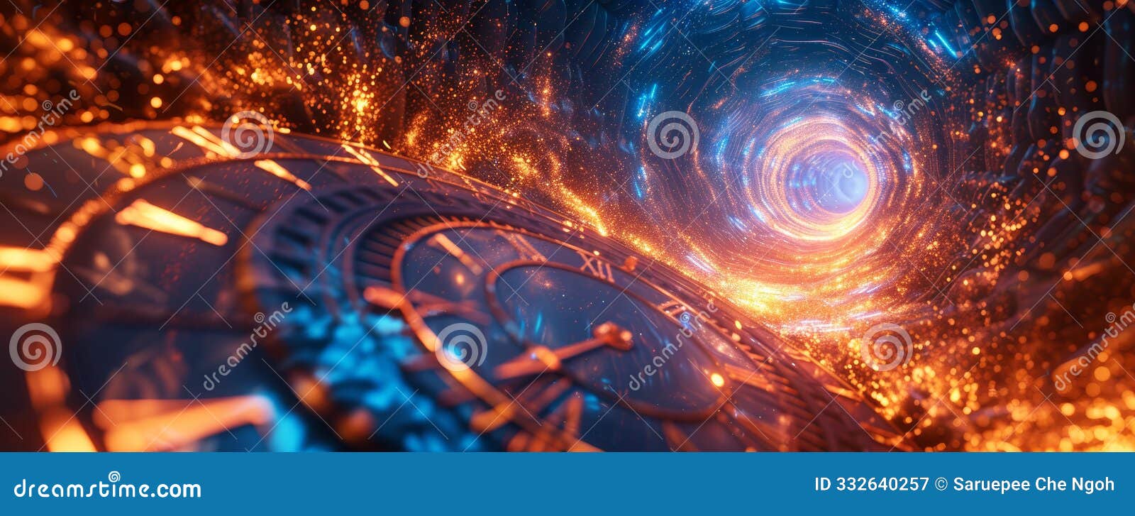 Futuristic Time Machine In A Jungle Temple Stock Photography ...