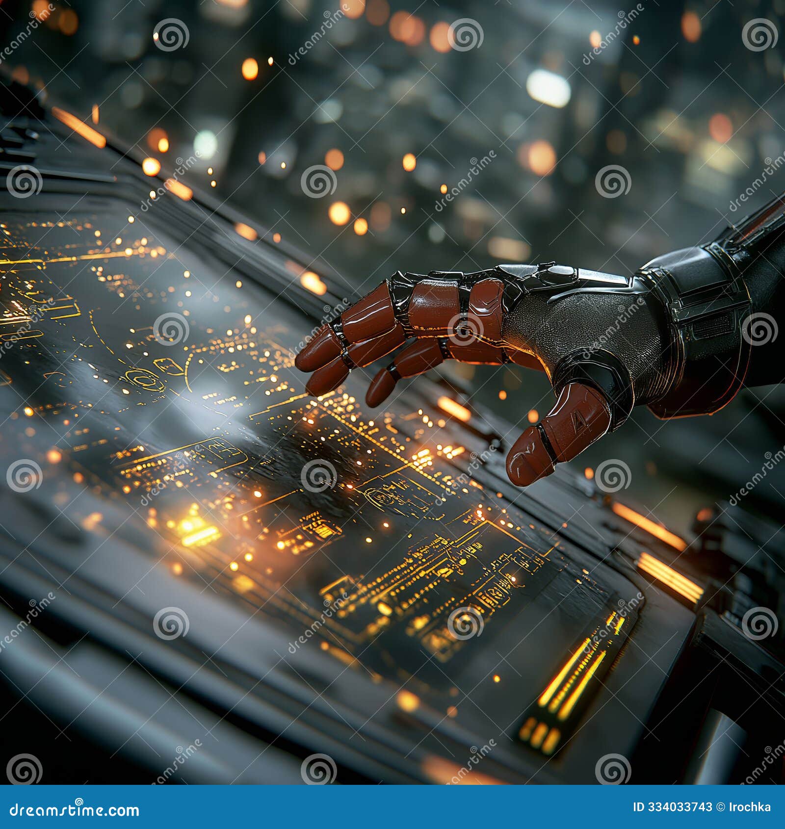 "Futuristic Touch: a Robotic Hand Interacts with Holographic Technology ...