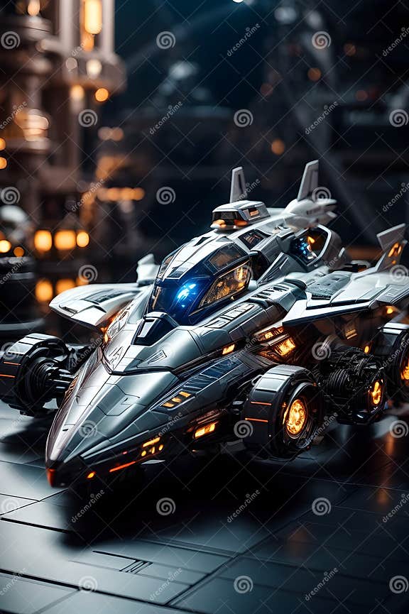 Futuristic Toy Created with Generative AI Stock Photo - Image of open ...