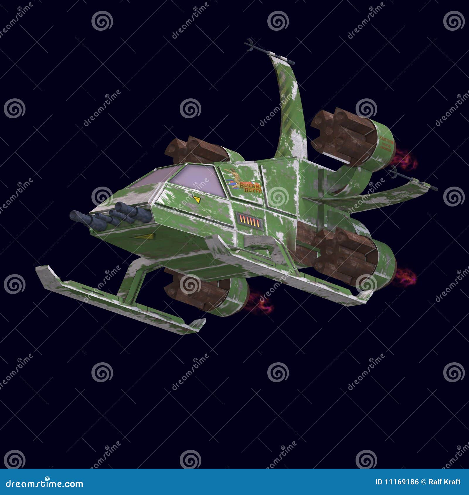 Futuristic Transforming Scifi Robot And Spaceship Stock Image ...