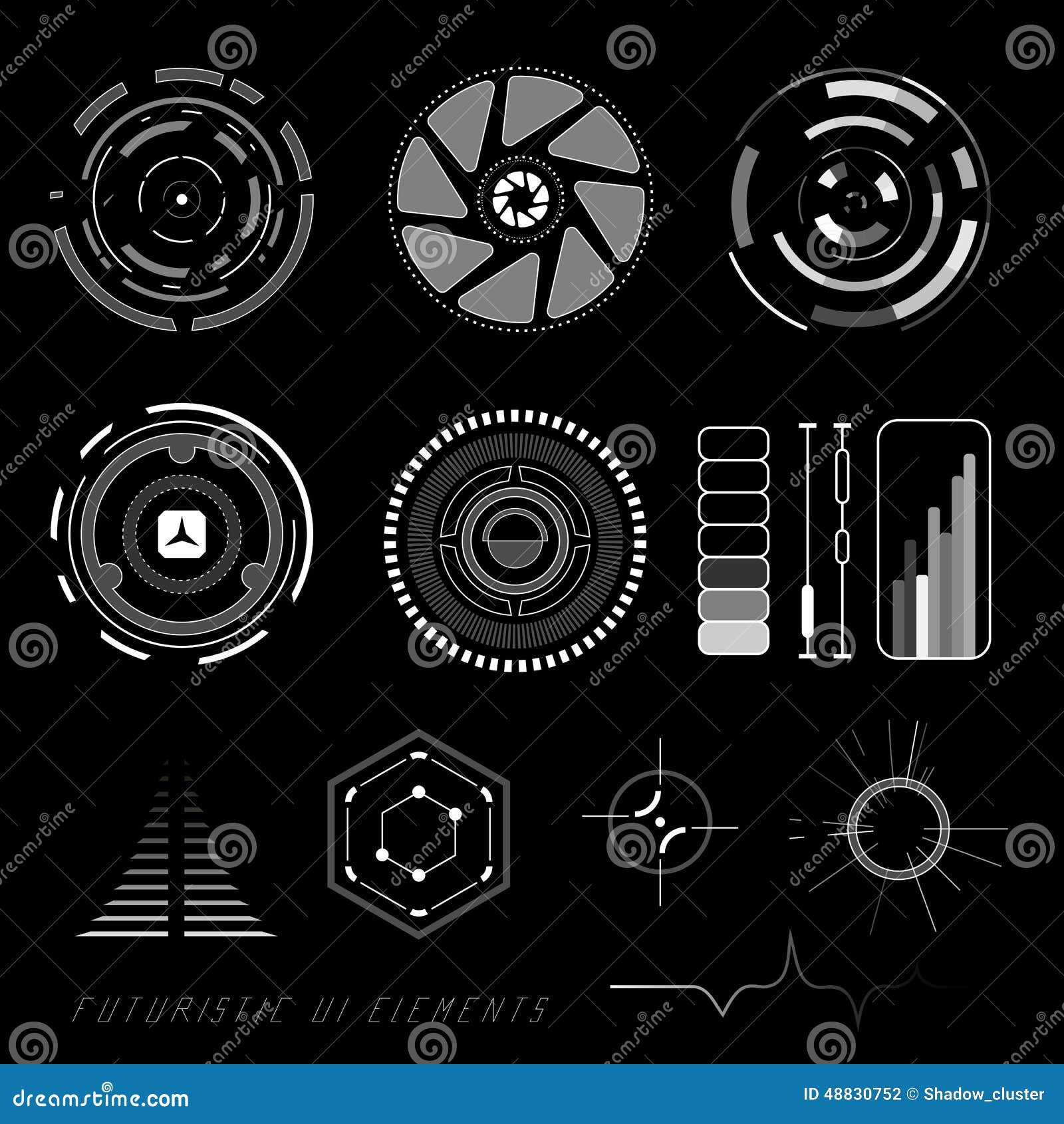 Futuristic User Interface HUD Stock Vector - Illustration of ... Futuristic User Interface HUD Stock Vector - Illustration of ...
