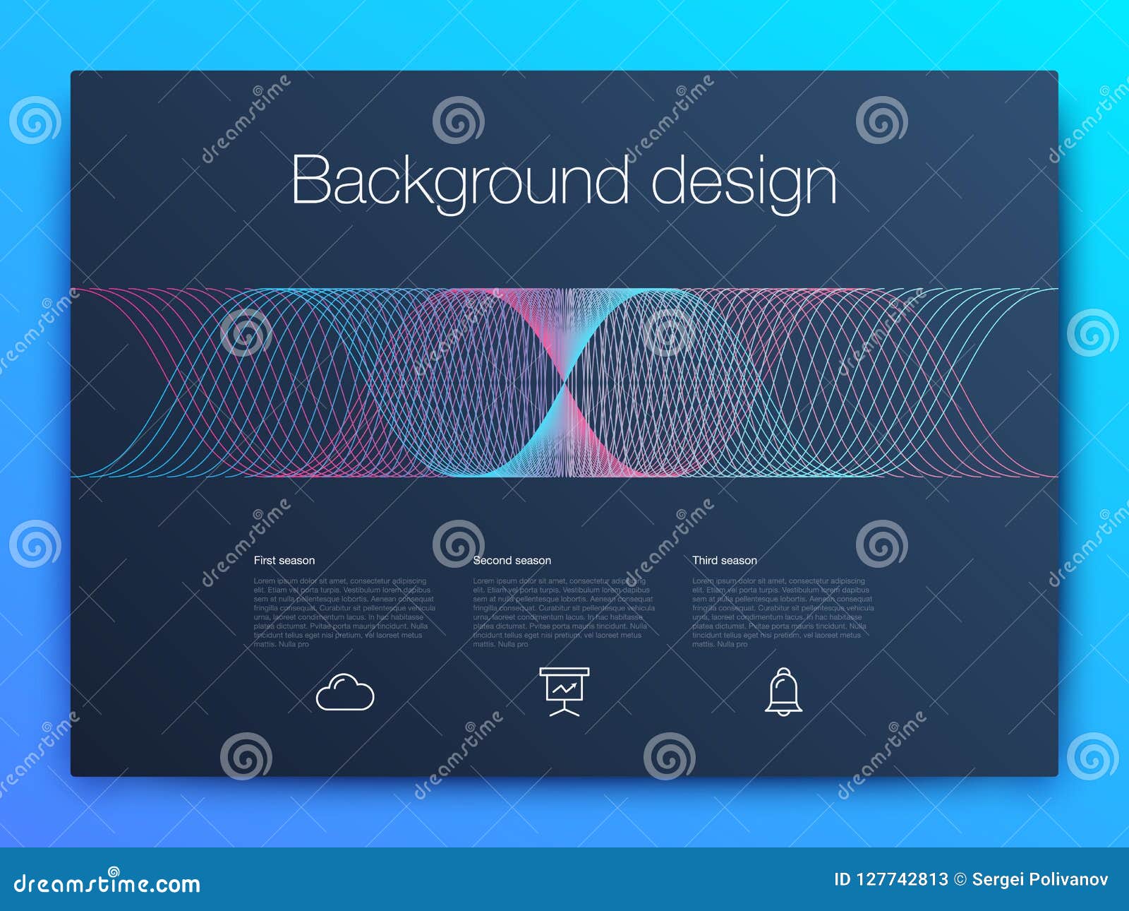 Futuristic User Interface. UI Technology Background Vector Stock Vector ...