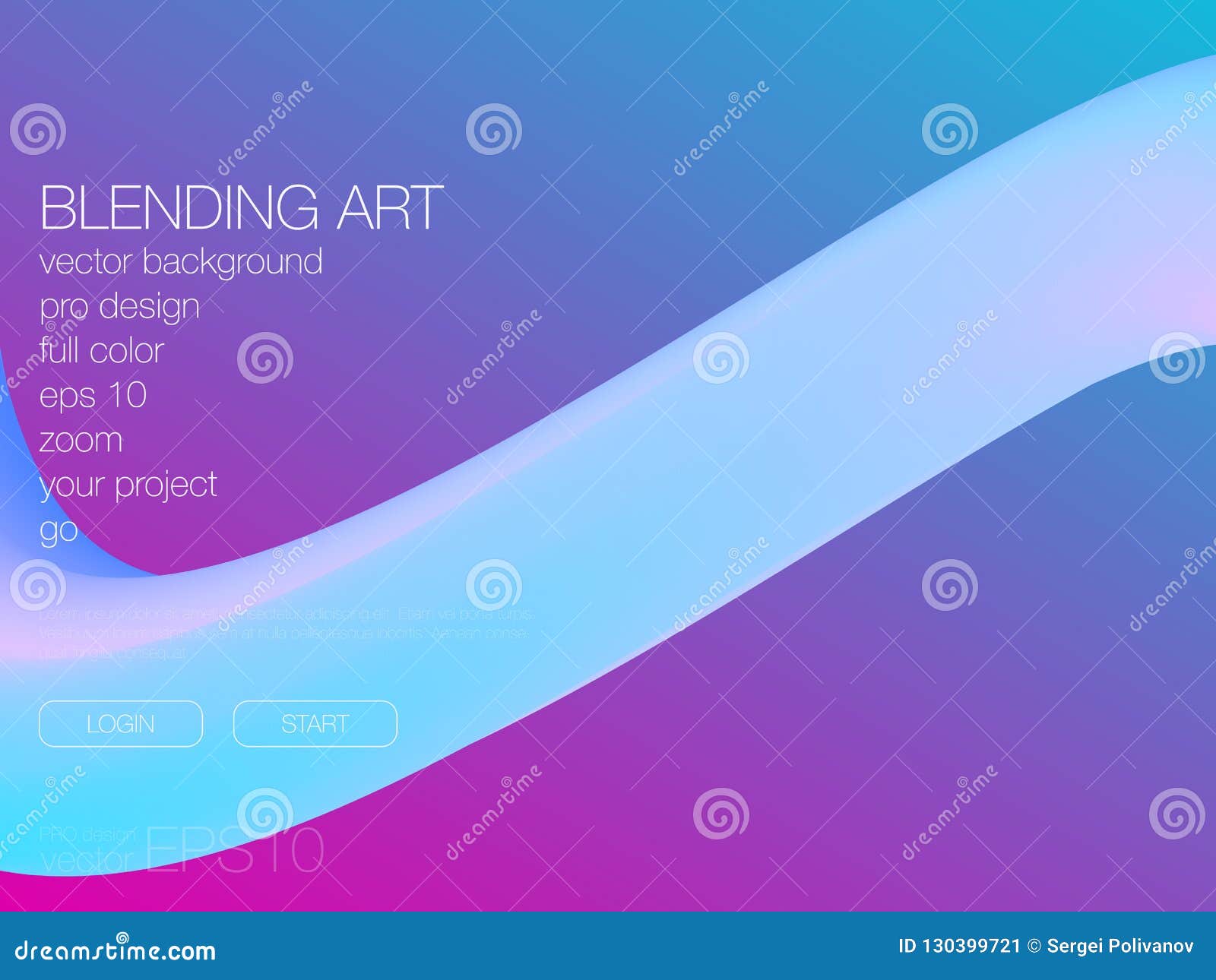 Futuristic User Interface. UI Technology Background Vector Stock Vector ...