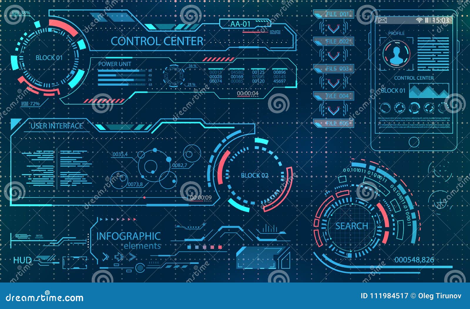 Futuristic User Interface. Virtual Graphic Touch UI for VR Stock Vector ... Futuristic User Interface. Virtual Graphic Touch UI for VR Stock Vector ...