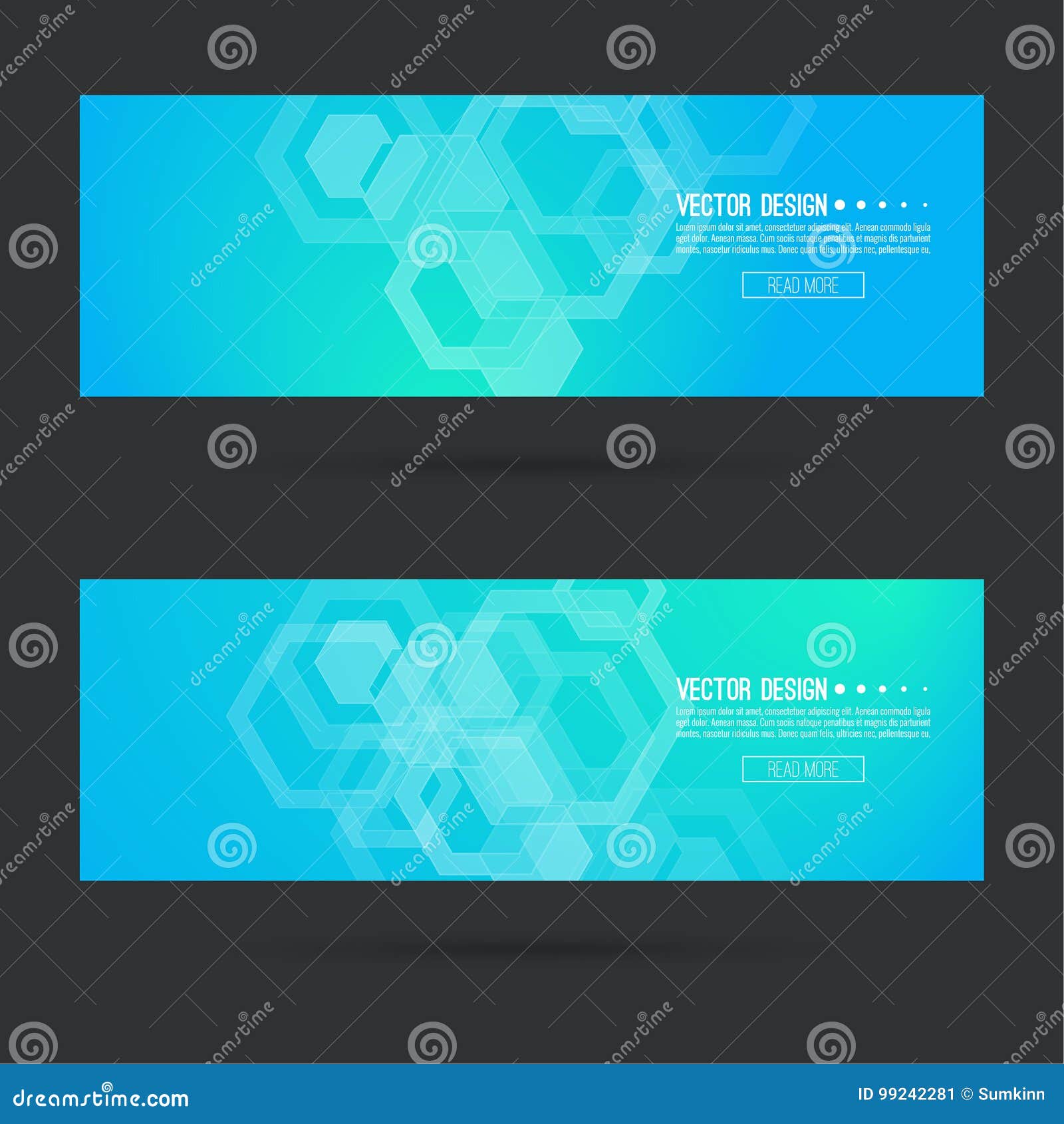 Futuristic vector header. stock vector. Illustration of element - 99242281