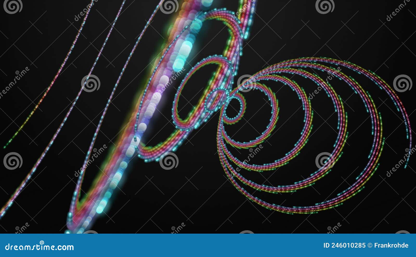 Futuristic Animation with Particle Stripe Object in Slow Motion ... Futuristic Animation with Particle Stripe Object in Slow Motion ...