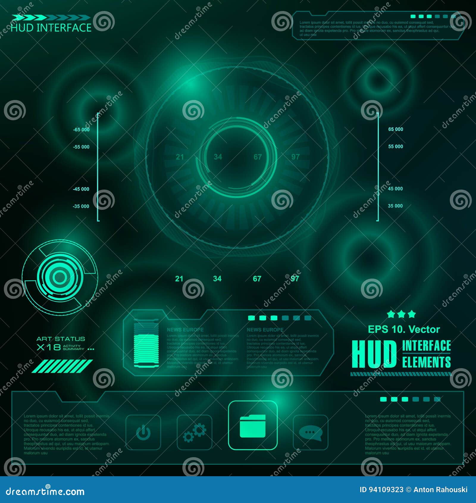 Futuristic Virtual Graphic Touch User Interface, HUD Stock Vector ... Futuristic Virtual Graphic Touch User Interface, HUD Stock Vector ...