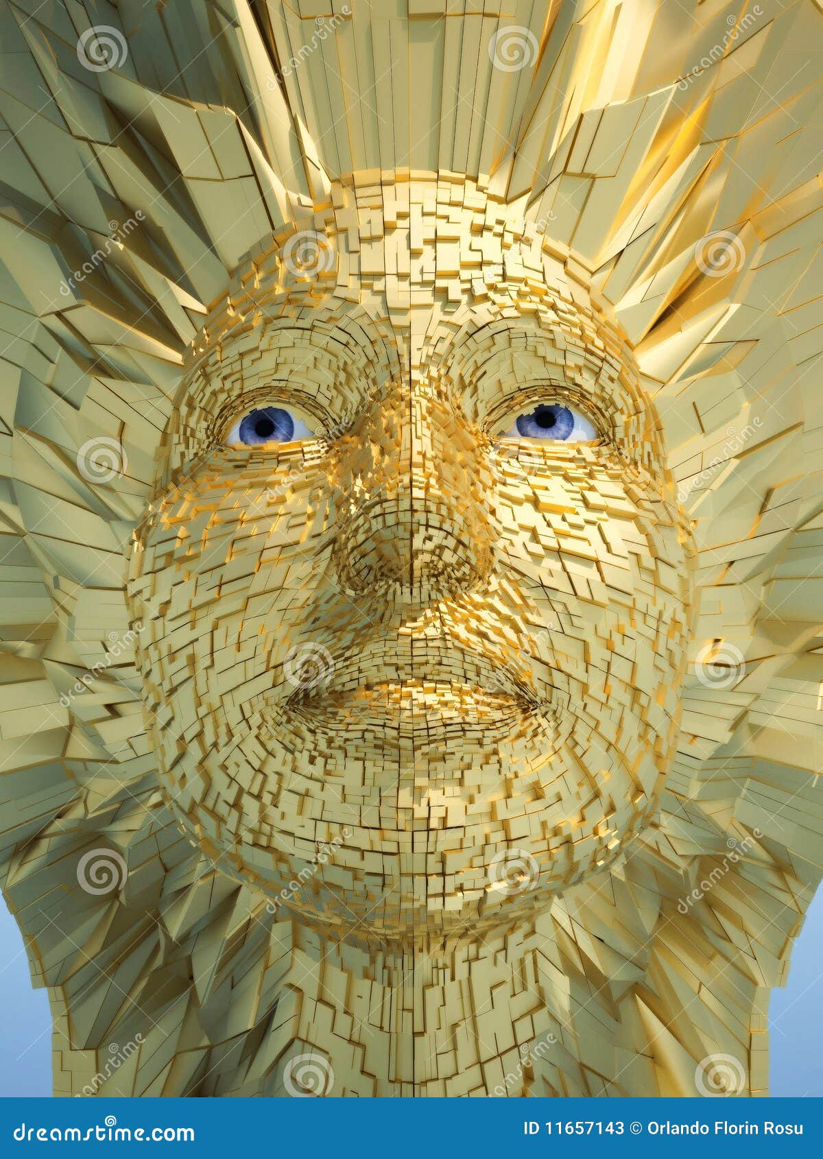 Futuristic vision stock illustration. Illustration of transformation ...