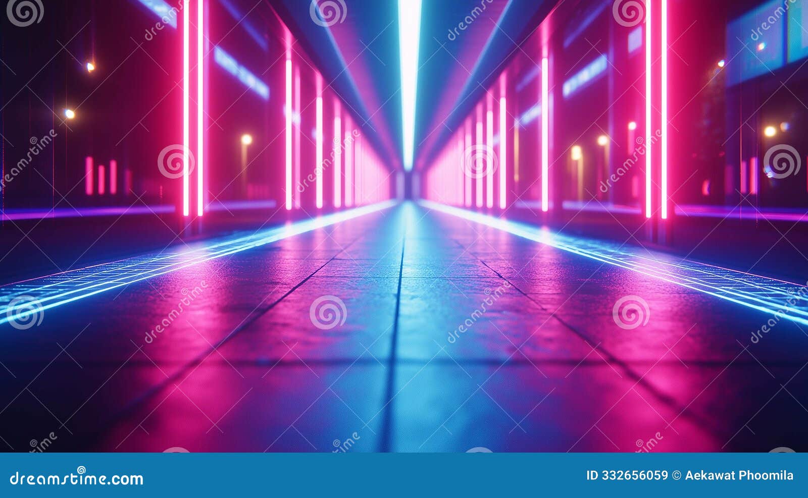 Neon Pink Pathways, Creating Dramatic Effects with Illuminated Walkways ...