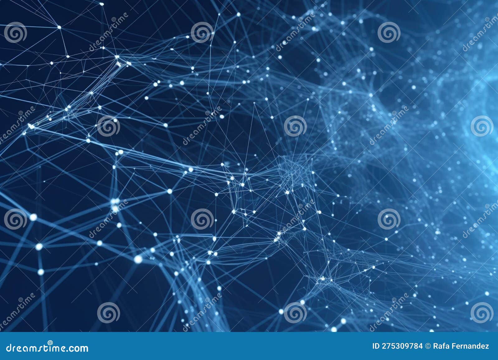 Futuristic Wave. Abstract Technology Background. Analytical ...