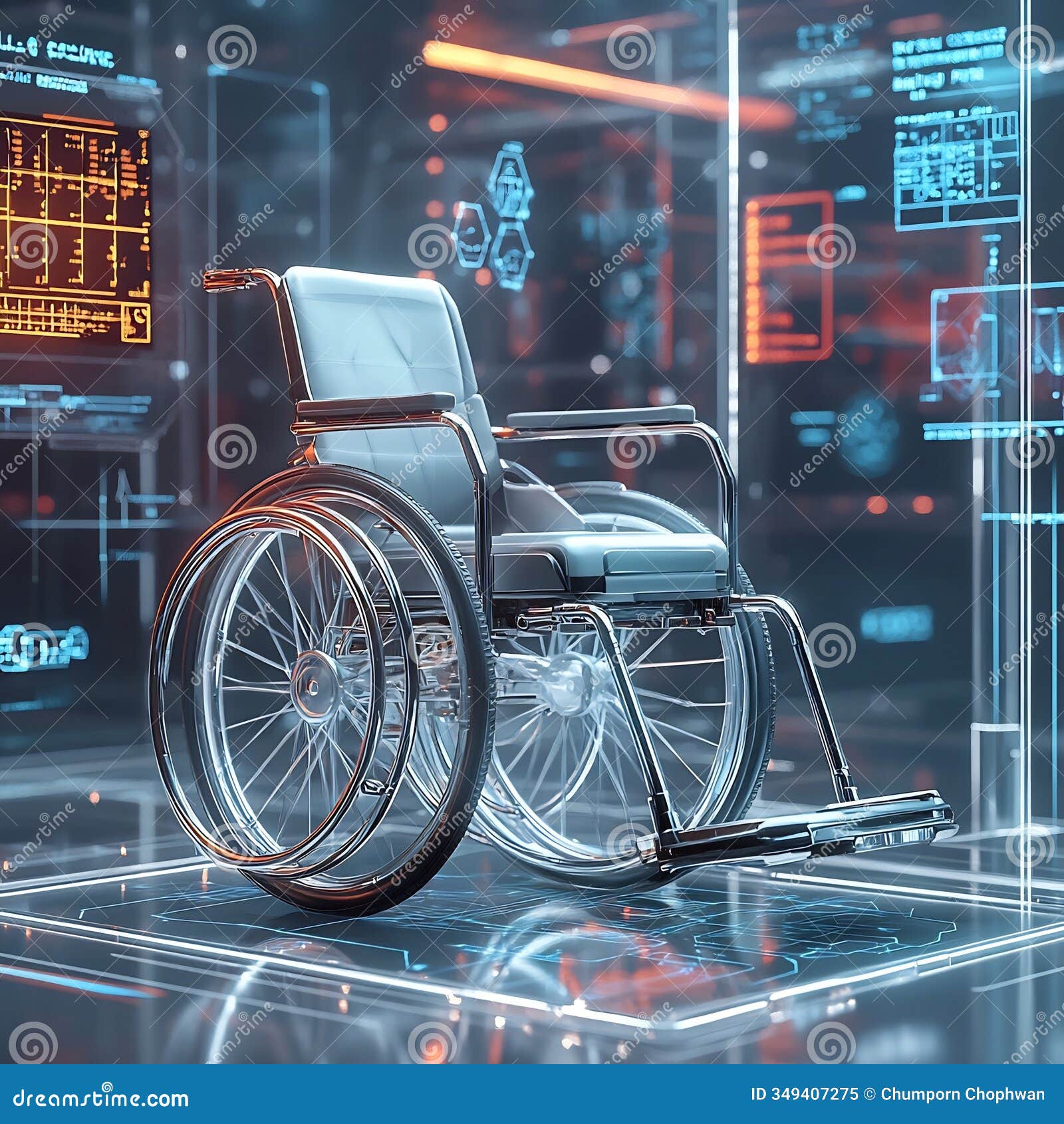 Futuristic Wheelchair Design Tested in Transparent Laboratory with ...