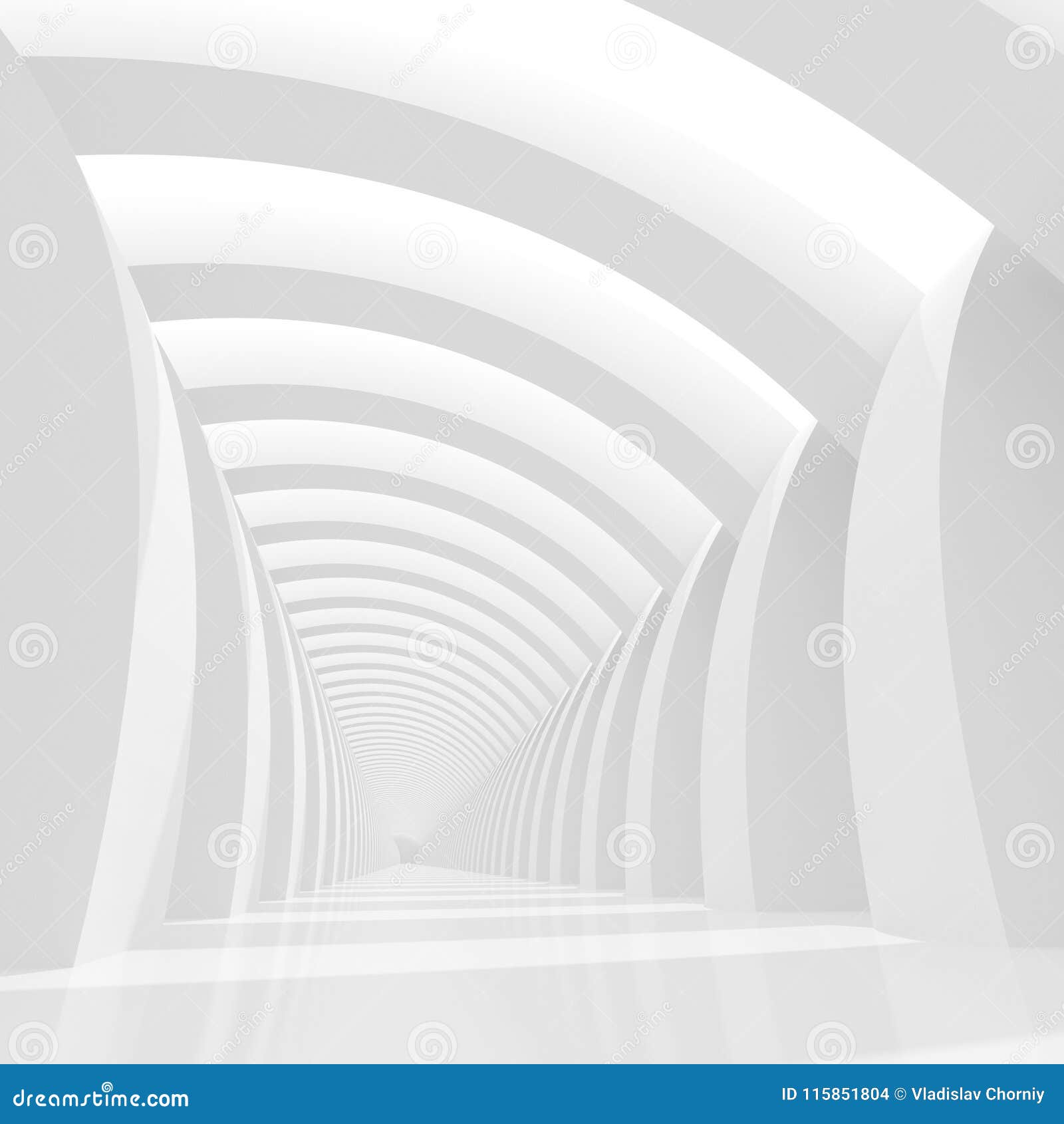 Futuristic White Background Stock Illustration - Illustration of design ...