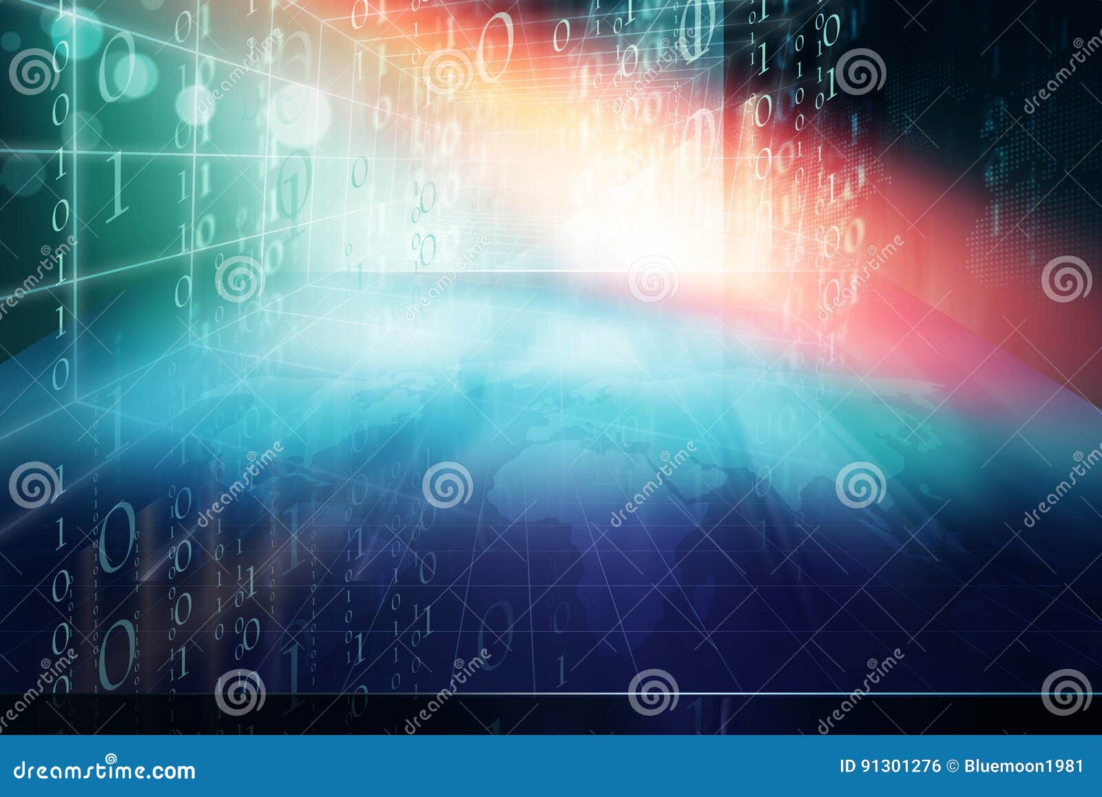 Futuristic World High Tech Studio Backdrop Concept Series Stock Photo ...