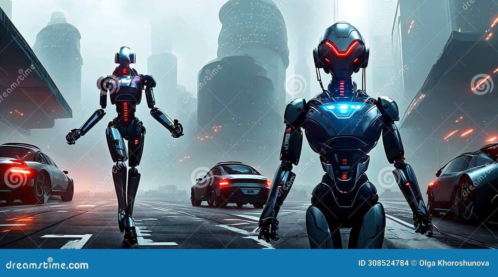 In a Futuristic World Ruled by AI and Robotics, Androids, Cyborgs, and ... In a Futuristic World Ruled by AI and Robotics, Androids, Cyborgs, and ...