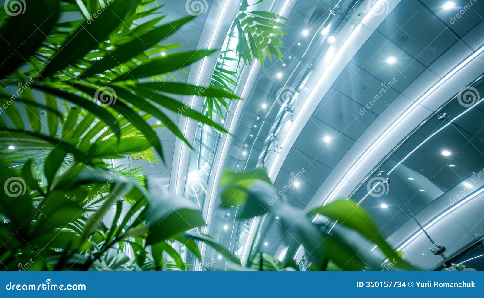 Futuristic Zero Emissions Plant Featuring Advanced Technology and Eco ...