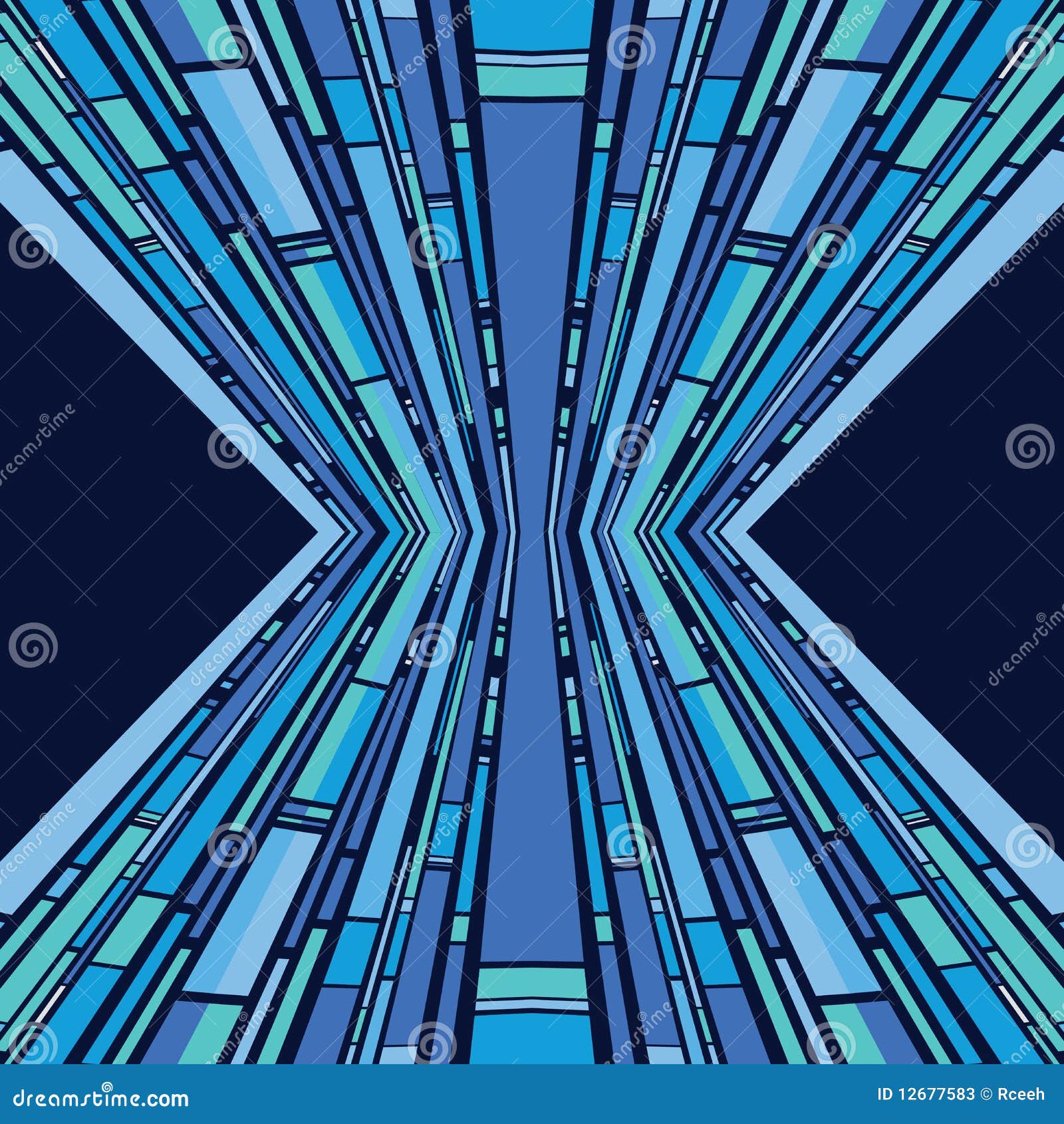 Futuristico illustrazione di stock. Illustrazione di arte - 12677583