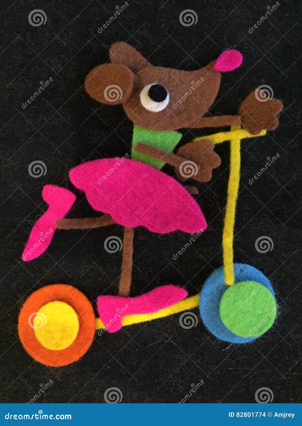 Fuzzy felt editorial stock image. Image of mouse, fuzzyfelt - 82801774