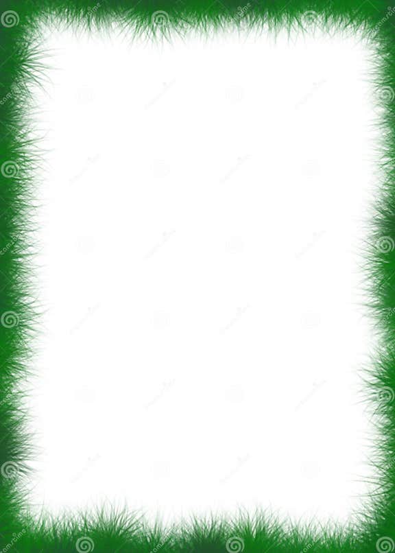 Fuzzy Green Border stock image. Image of design, borders - 4538941