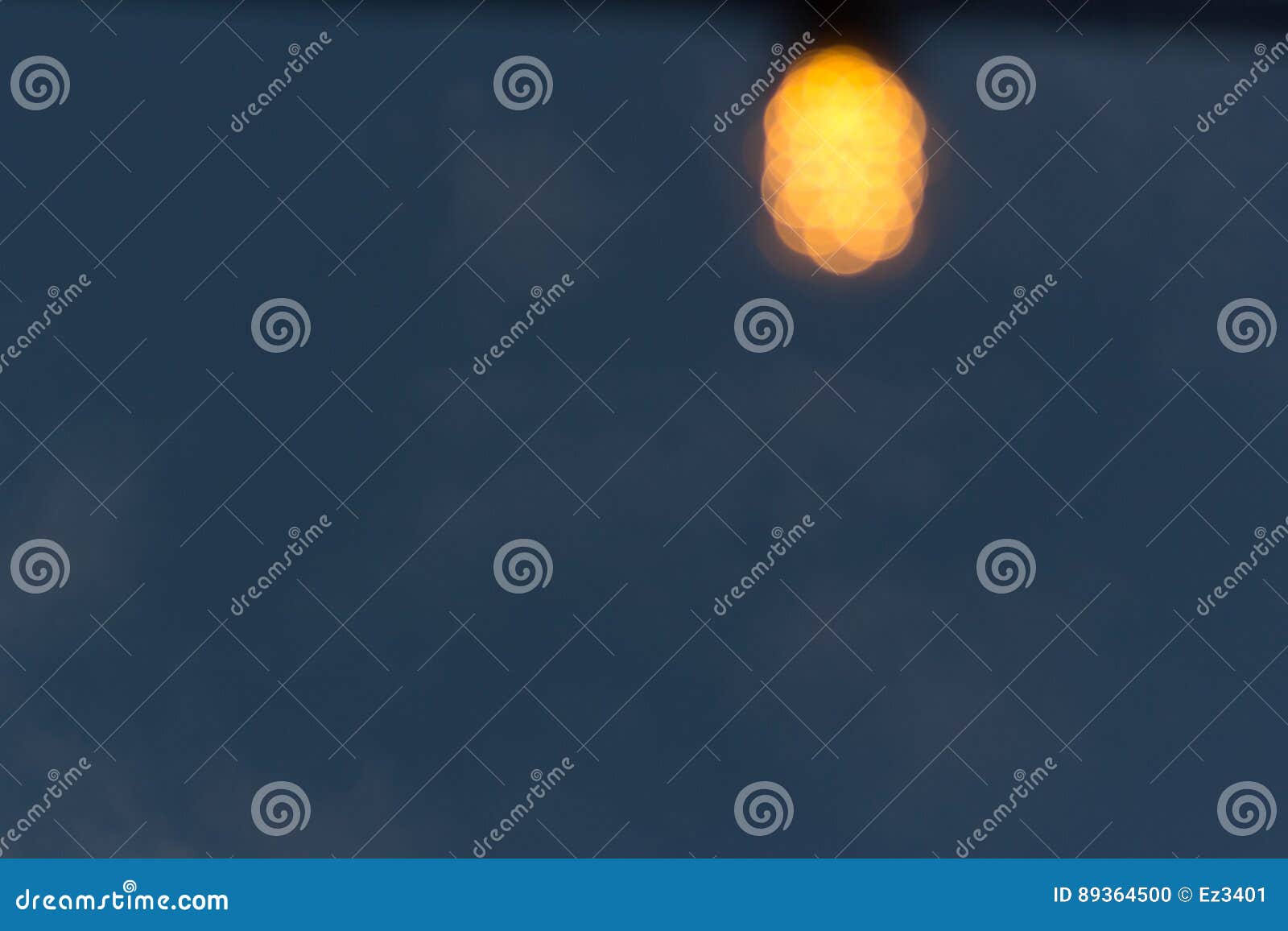 Fuzzy light stock photo. Image of blue, blur, yellow - 89364500