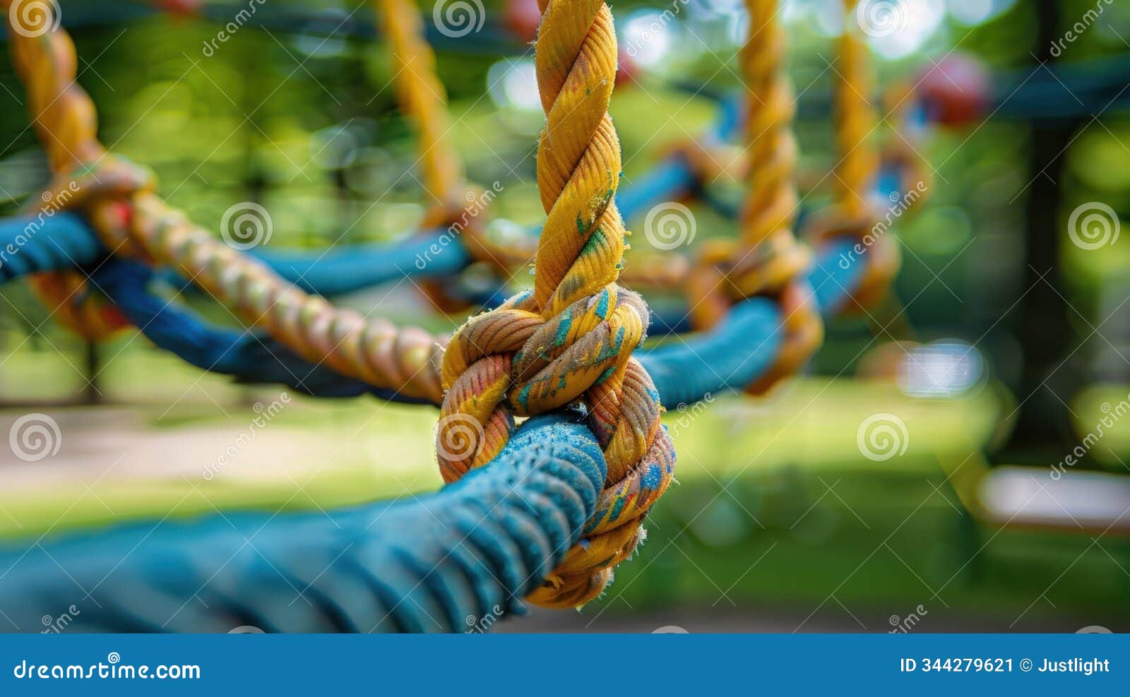 Fuzzy Ropes and Ladders Weave through the Park Creating an Exciting ...