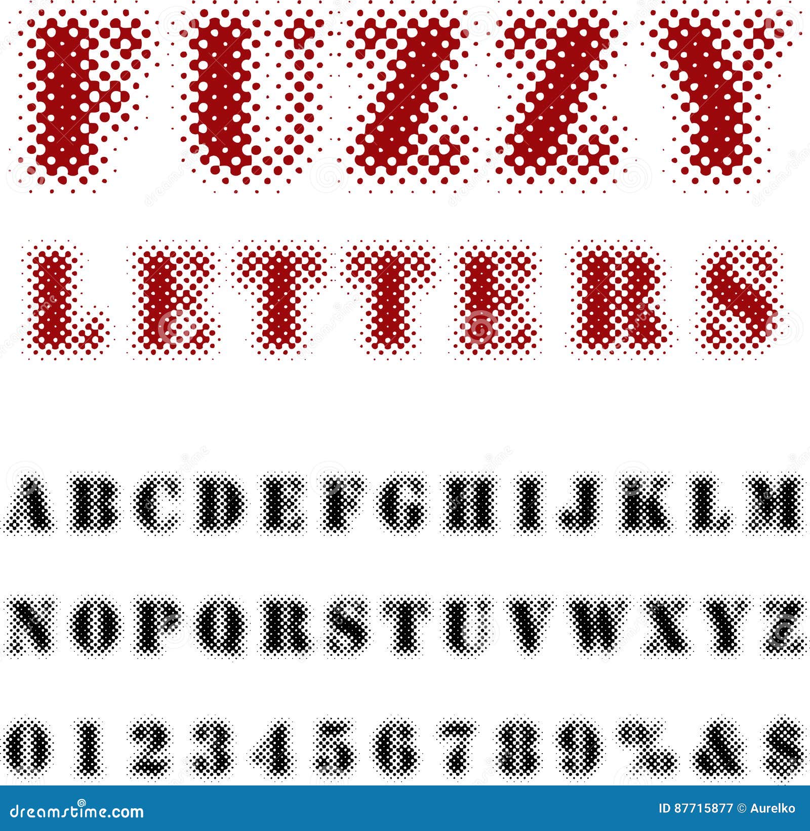 Fuzzy stencil stock vector. Illustration of dimly, design - 87715877