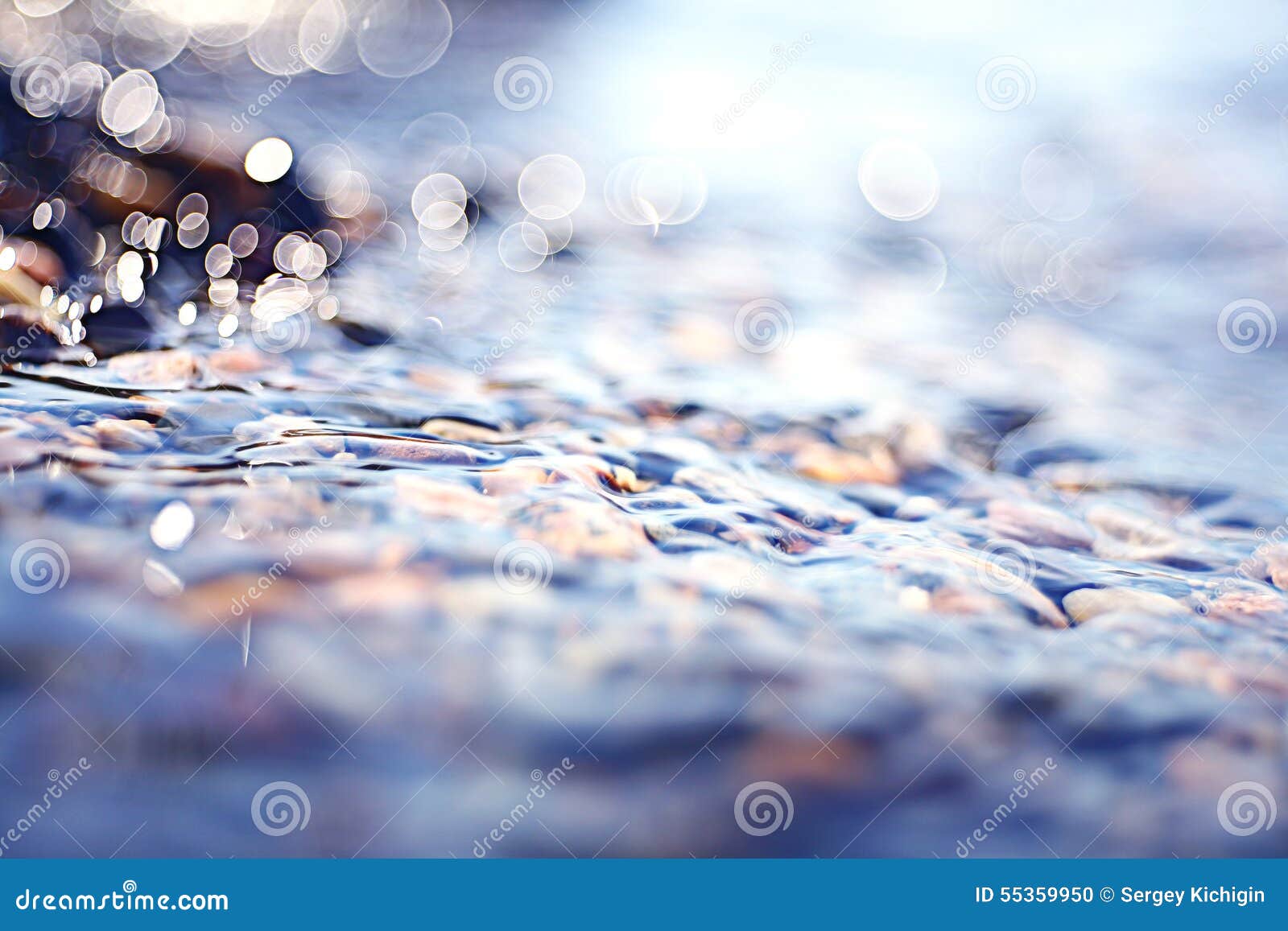 Fuzzy Texture Glare Sea Stones Stock Photo - Image of blue, peace: 55359950