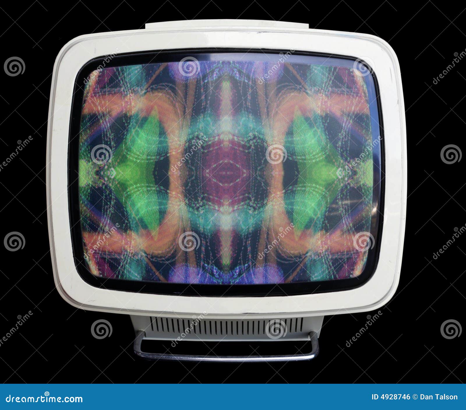 Fuzzy tv stock photo. Image of electronic, film, media - 4928746