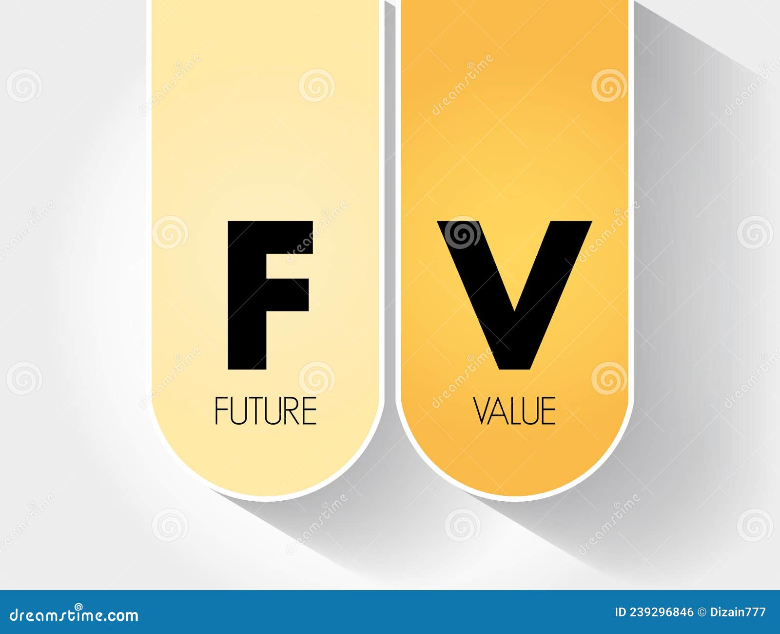 FV - Future Value Acronym, Business Concept Background Stock ...