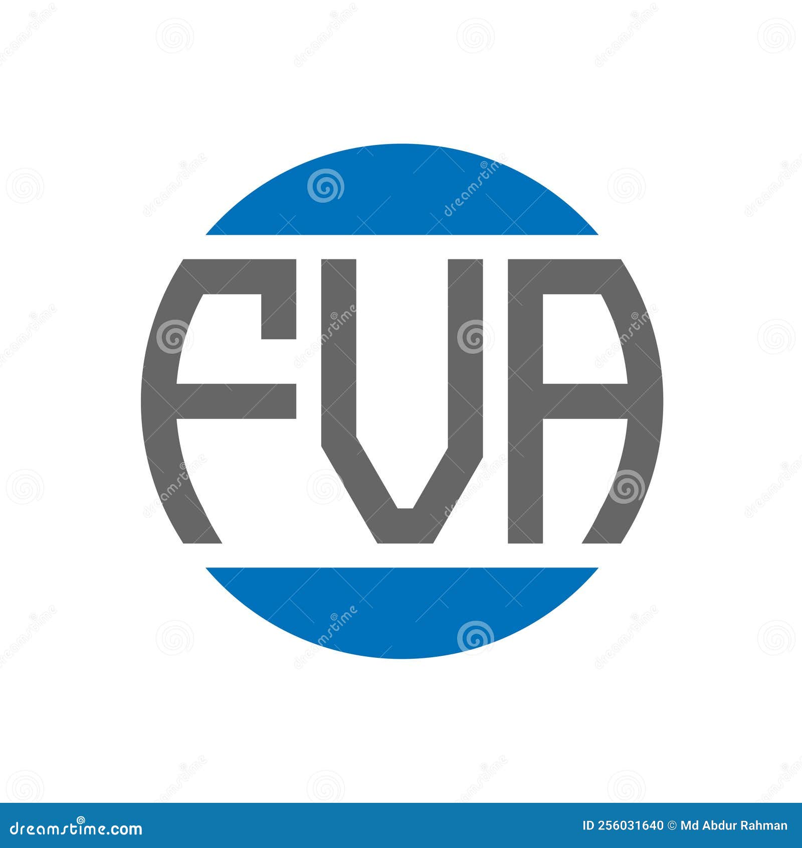 FVA Letter Logo Design on White Background. FVA Creative Initials ...