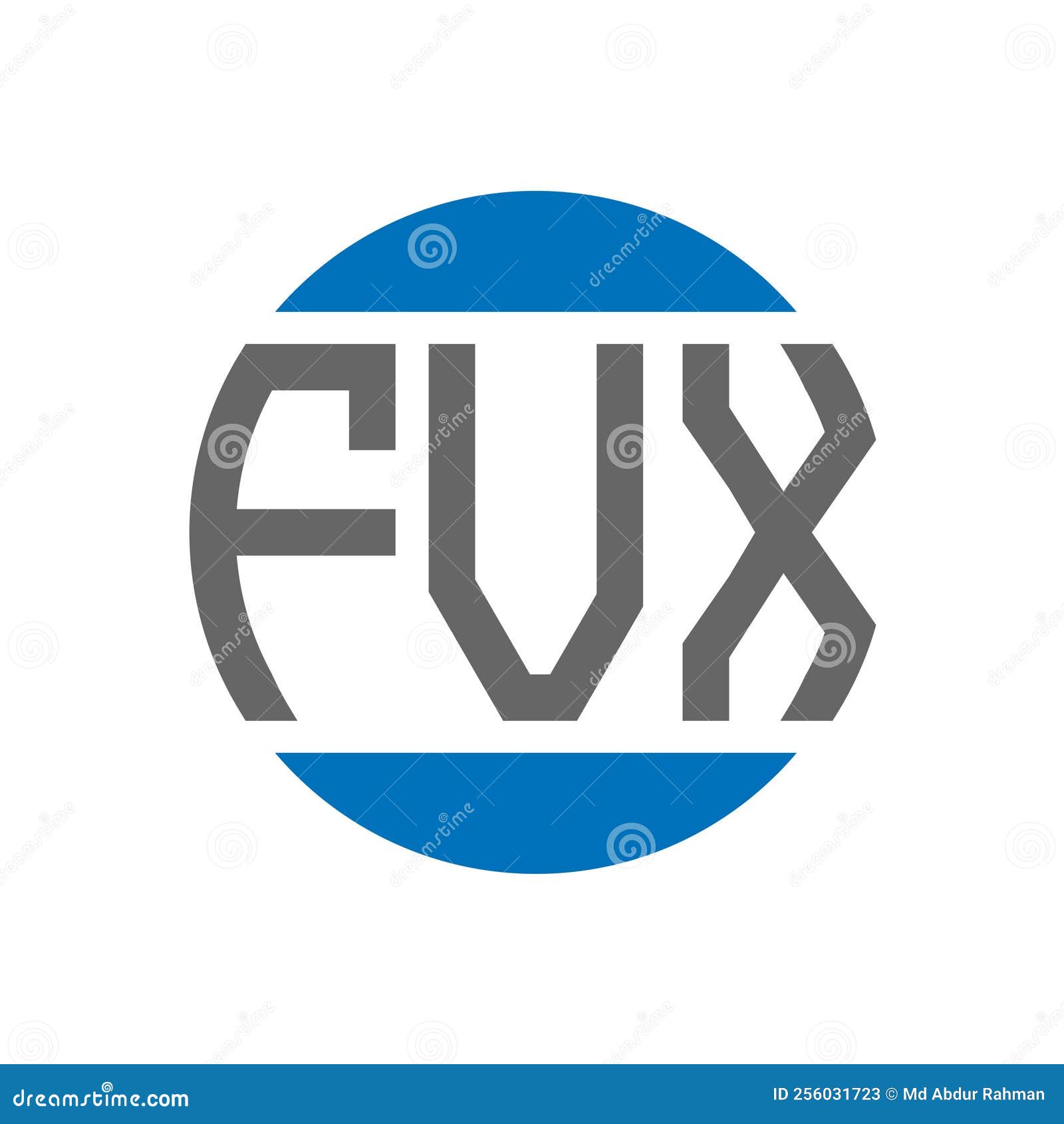 FVX Letter Logo Design on White Background. FVX Creative Initials ...
