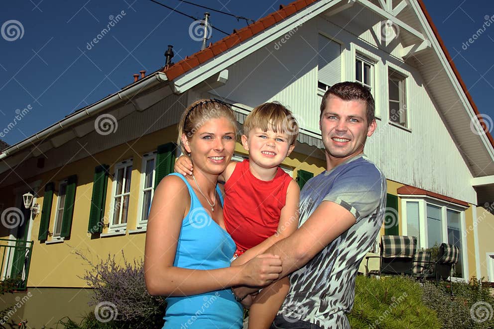 Fymily stock photo. Image of investment, ownership, apartment - 6899856