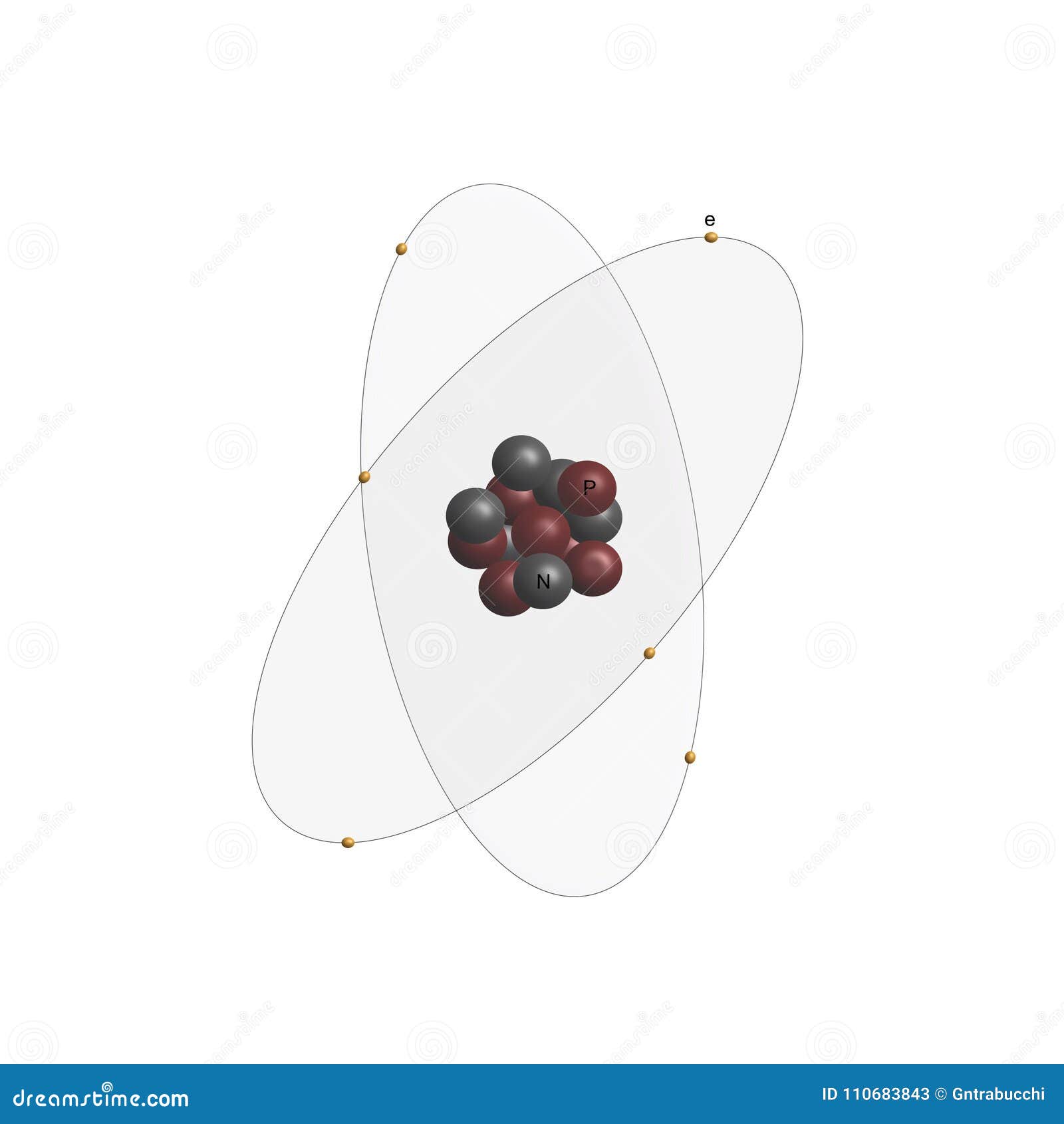 Fysicaachtergronden stock illustratie. Illustration of atoom - 110683843