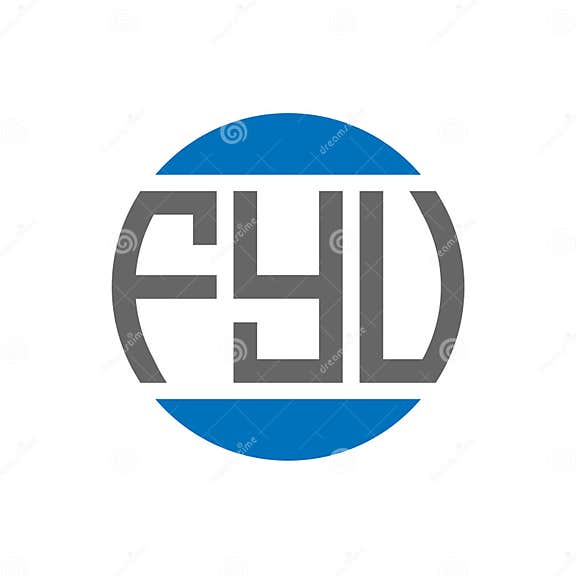 FYU Letter Logo Design on White Background. FYU Creative Initials ...