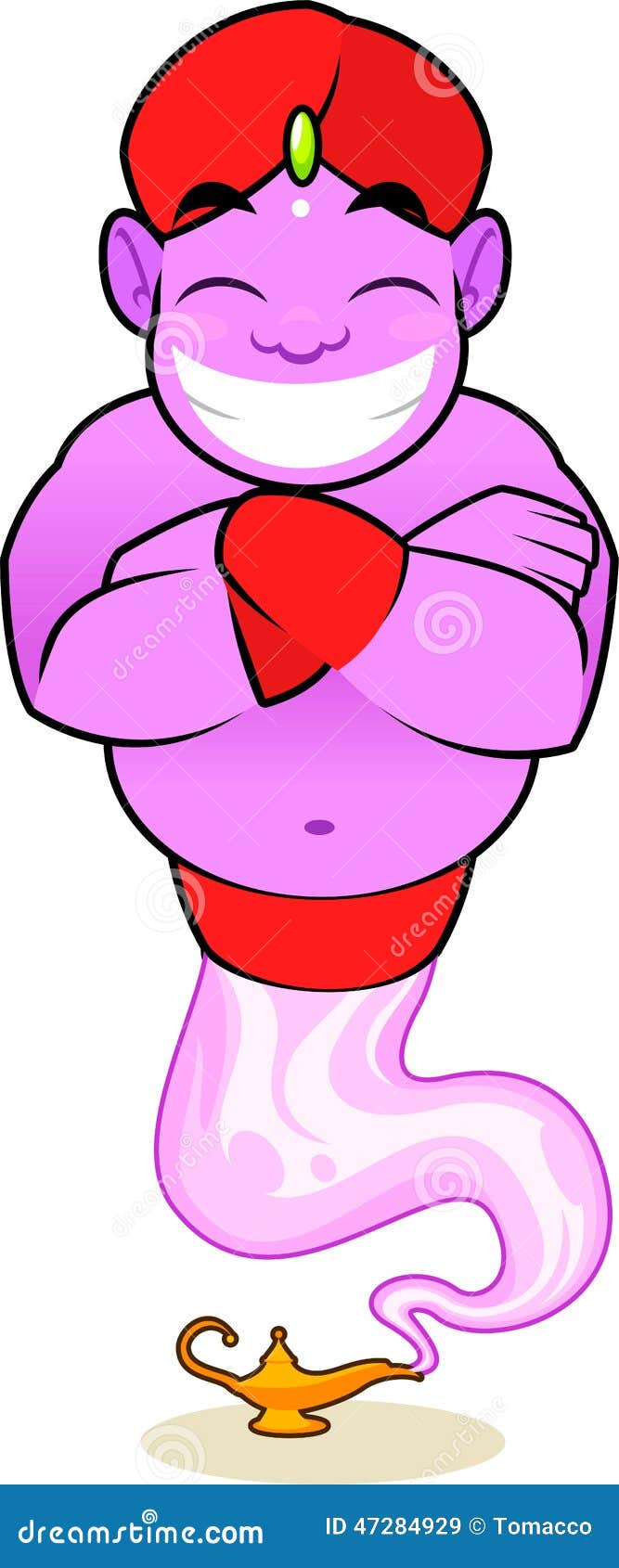 Gênios Dos Desenhos Animados Ilustração Stock - Ilustração de morfo ...