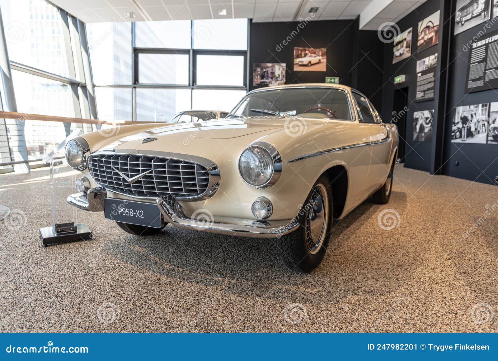 Volvo P1800 Prototype P958-X2 on Display Editorial Photo - Image of ...