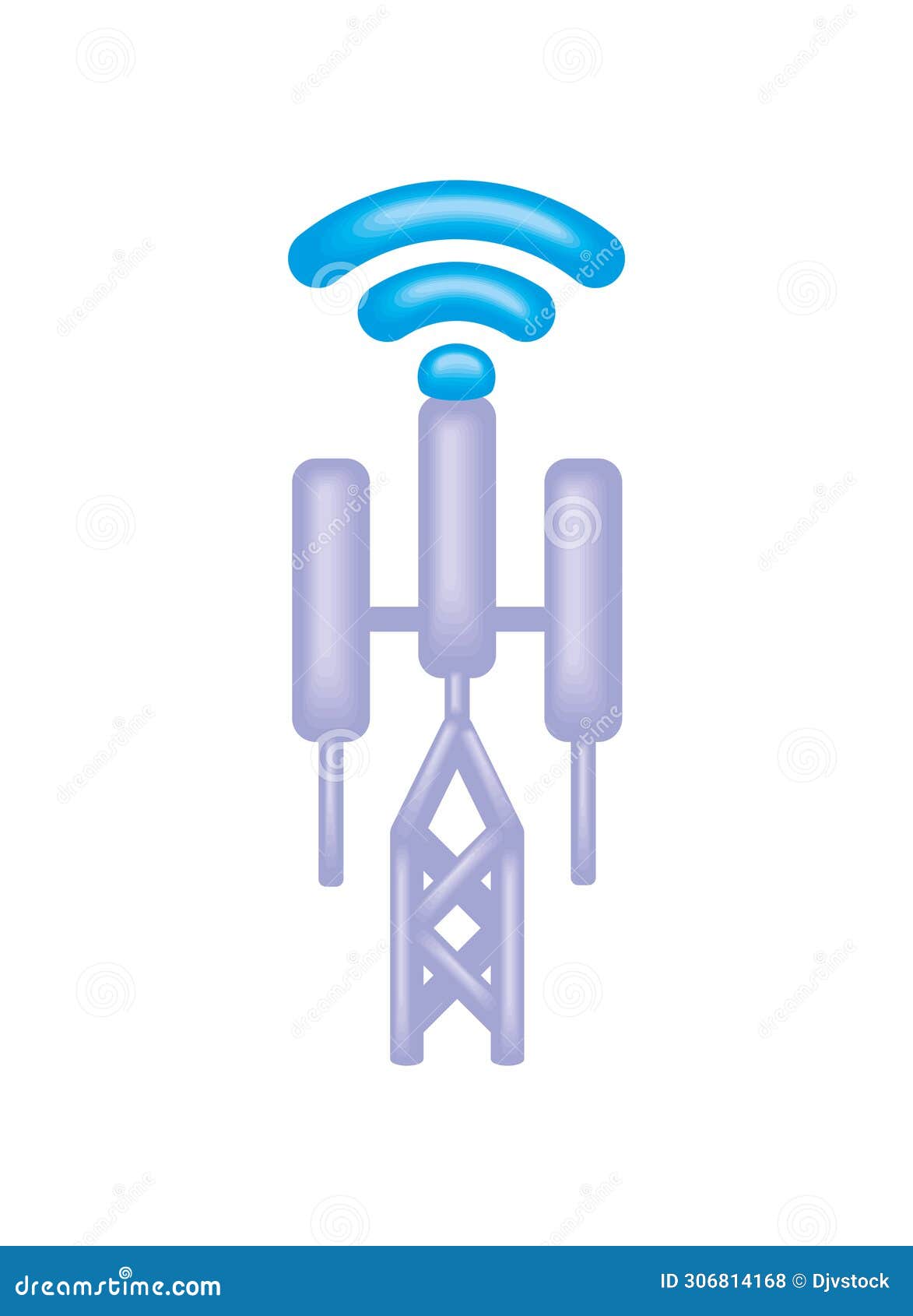 Antenna Transmission - Granite Icons Cartoon Vector | CartoonDealer.com ...