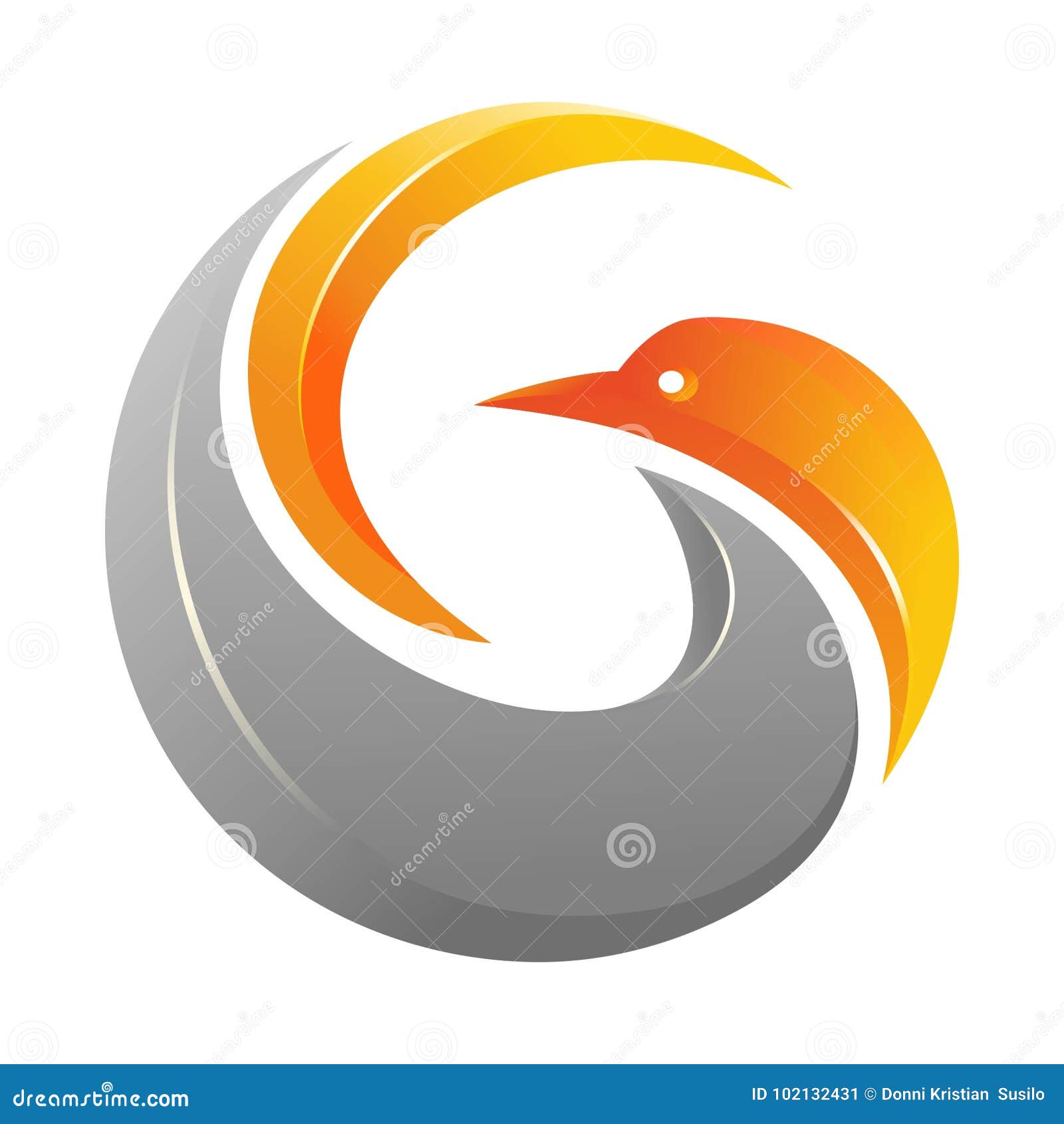 Bird Letter G Logo Vector stock vector. Illustration of mascot - 102132431