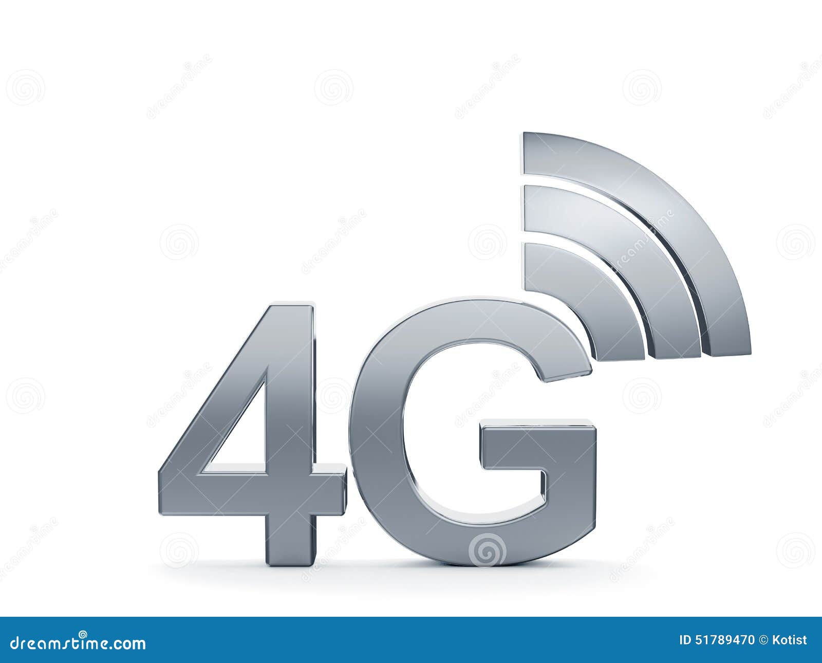 4G Cellular High Speed Data Connection Concept Logo Stock Illustration ...