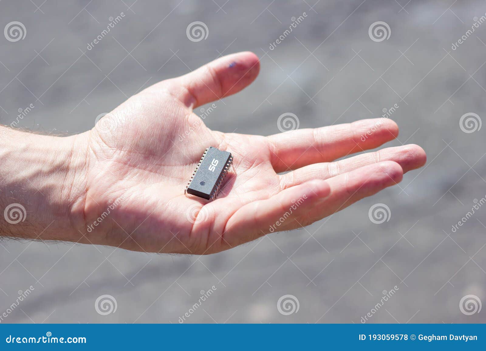 5G Chip in Hand of a Young Man Stock Photo - Image of lgbtq, future ...