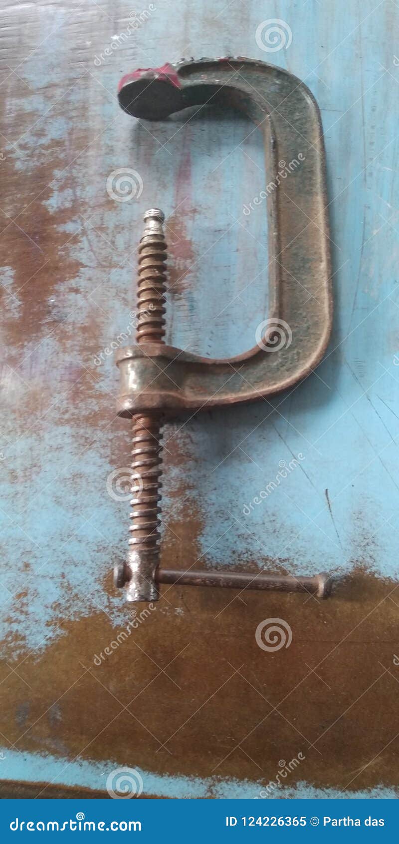 G clamp stock image. Image of typically, clamping, braking - 124226365