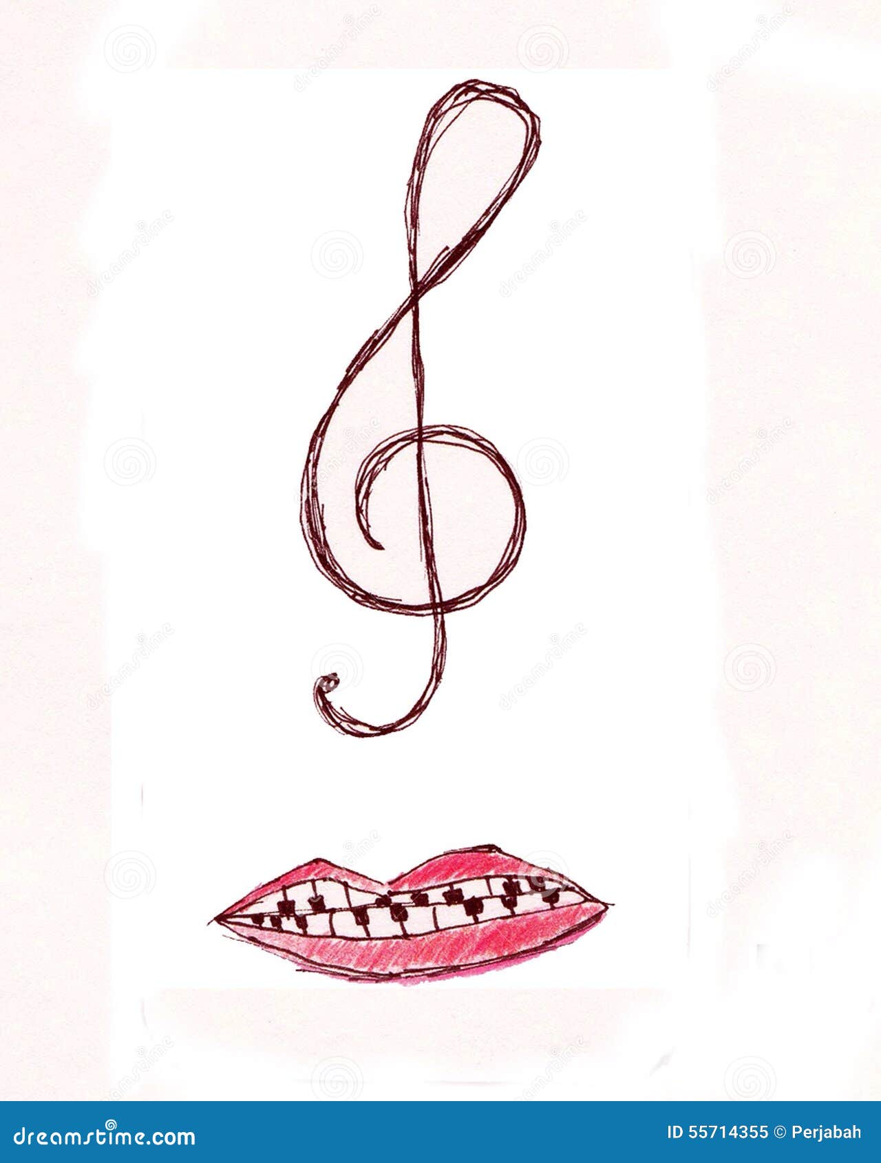 G clef stock image. Image of face, clef, music, gclef - 55714355