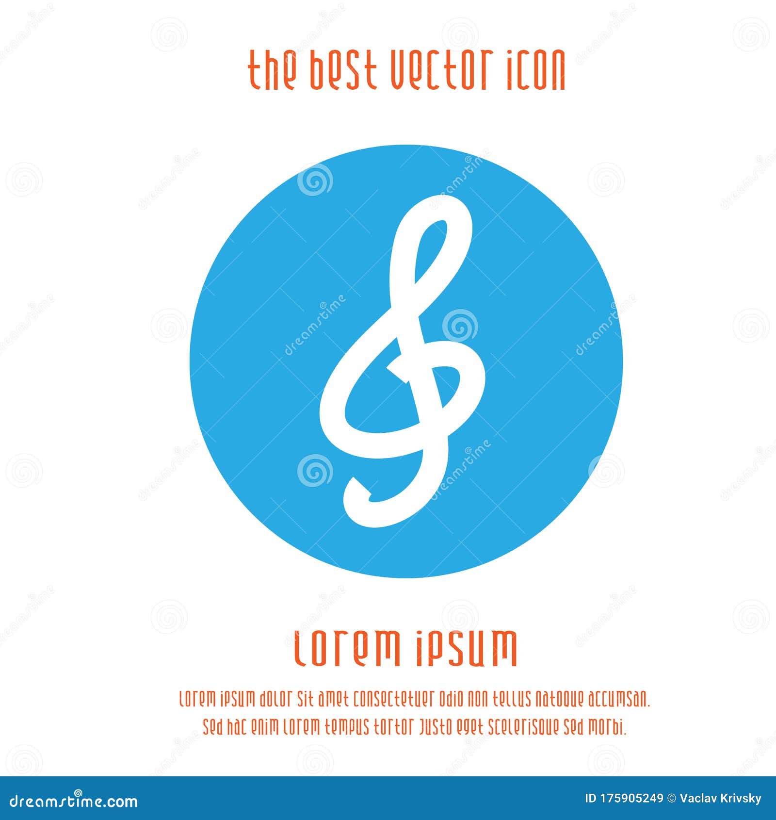 G Clef Vector Icon Eps 10. Music Key Symbol Stock Vector - Illustration ...