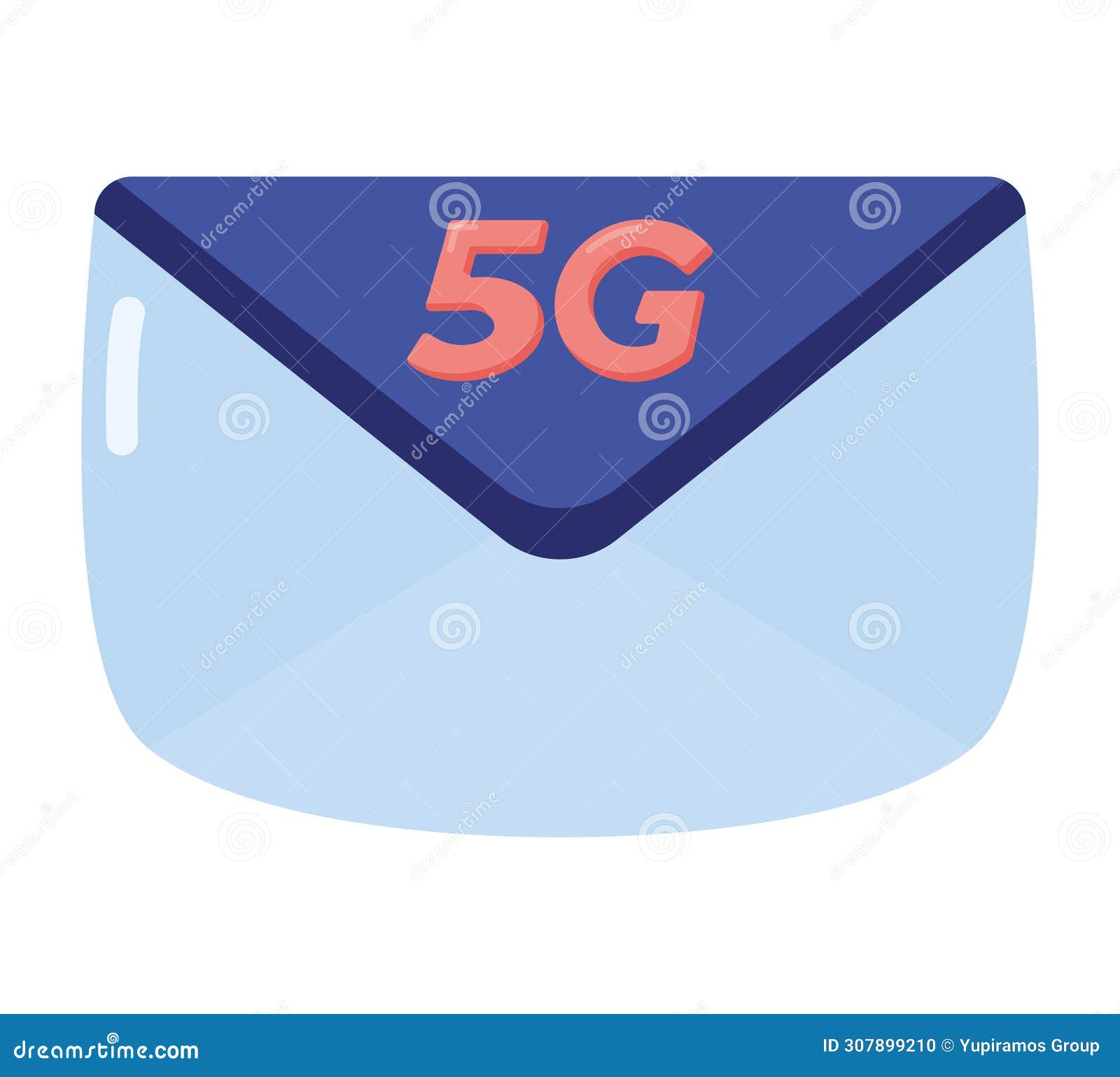 5G communication speed stock vector. Illustration of connect - 307899210