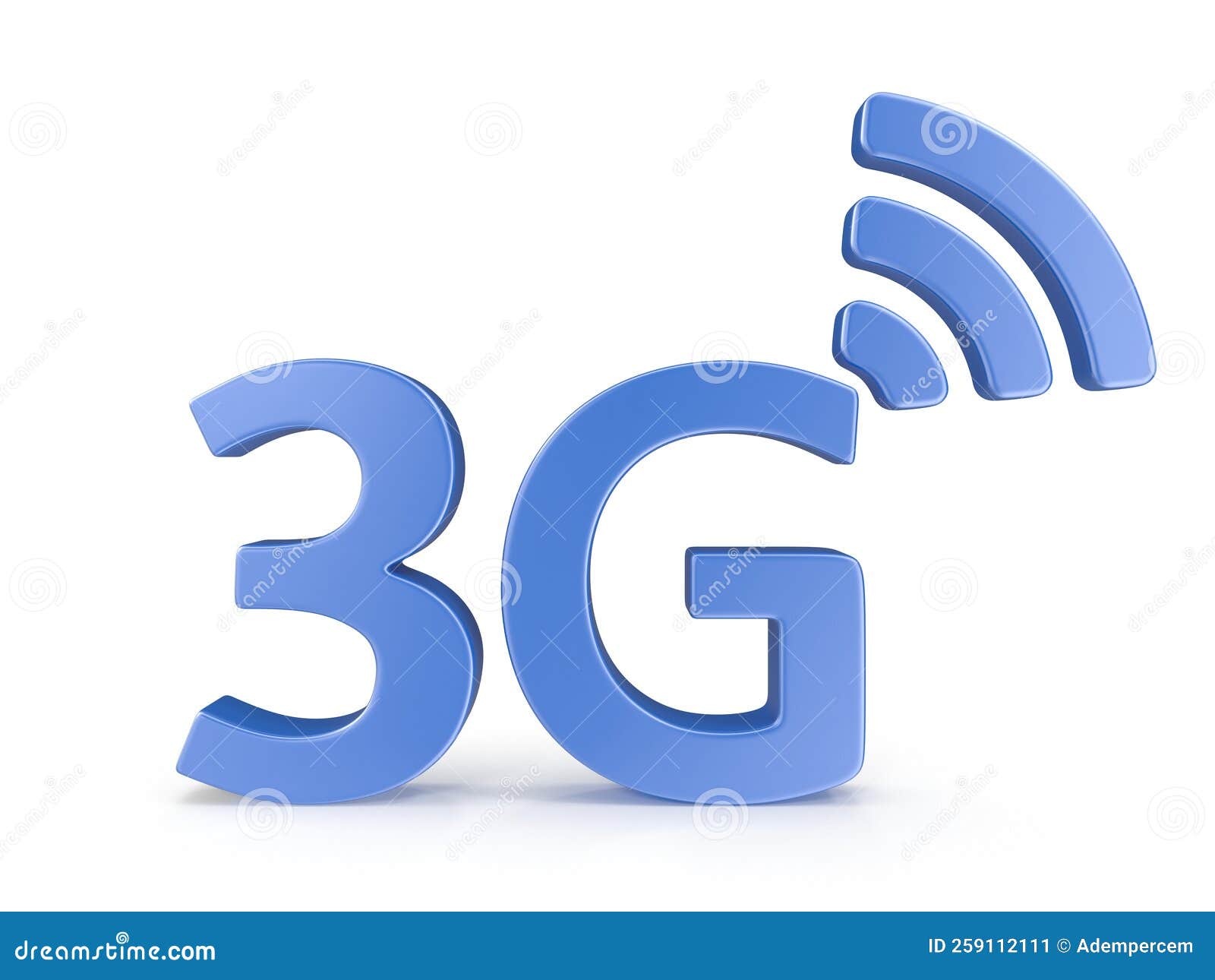 3G Connection Symbol stock illustration. Illustration of mobile - 259112111